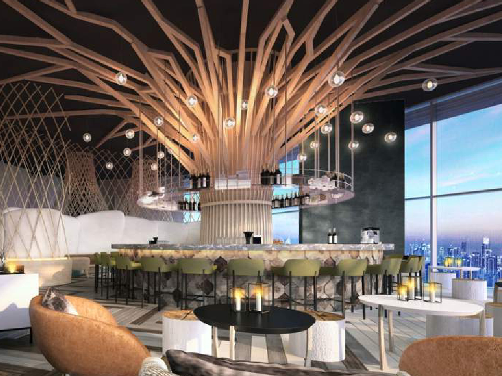 Nest Bar | Luxury Hospitality Interior Design Project in Mumbai - The ...